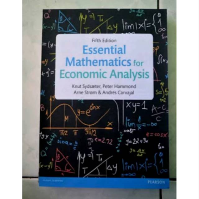 Jual buku essentials of mathematic for economic analysis 5th fifth ...