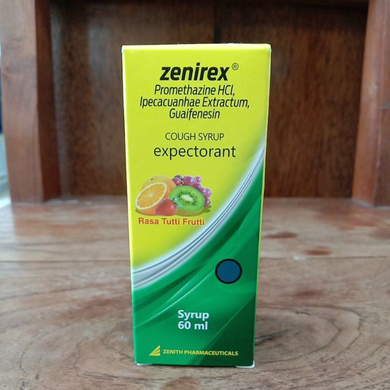 Jual Zenirex Expectorant Sirup 60 ml | Shopee Indonesia