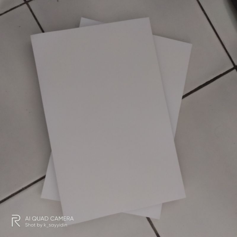 Jual Kertas BC A4 150g / BC F4 / BC B5 - kertas BC Putih 150g - Briefcard 150g | Shopee Indonesia