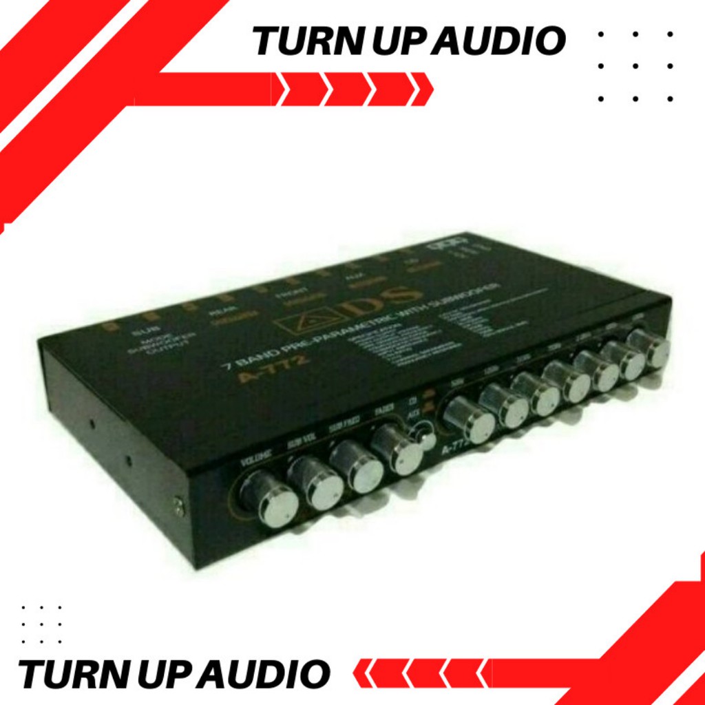Jual Parametric Mobil ADS A-772 7 Band - Pream Parametrik ADS A772 Pre ...
