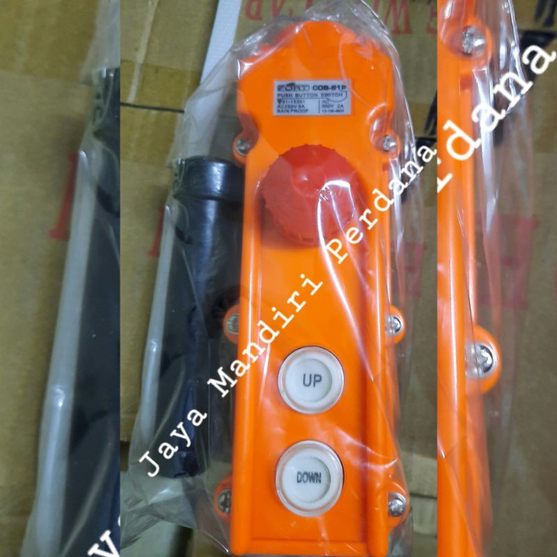 Jual Hoist Push Button 2 Tombol + Emergency Fort,Ori & Bergaransi,Mohon ...