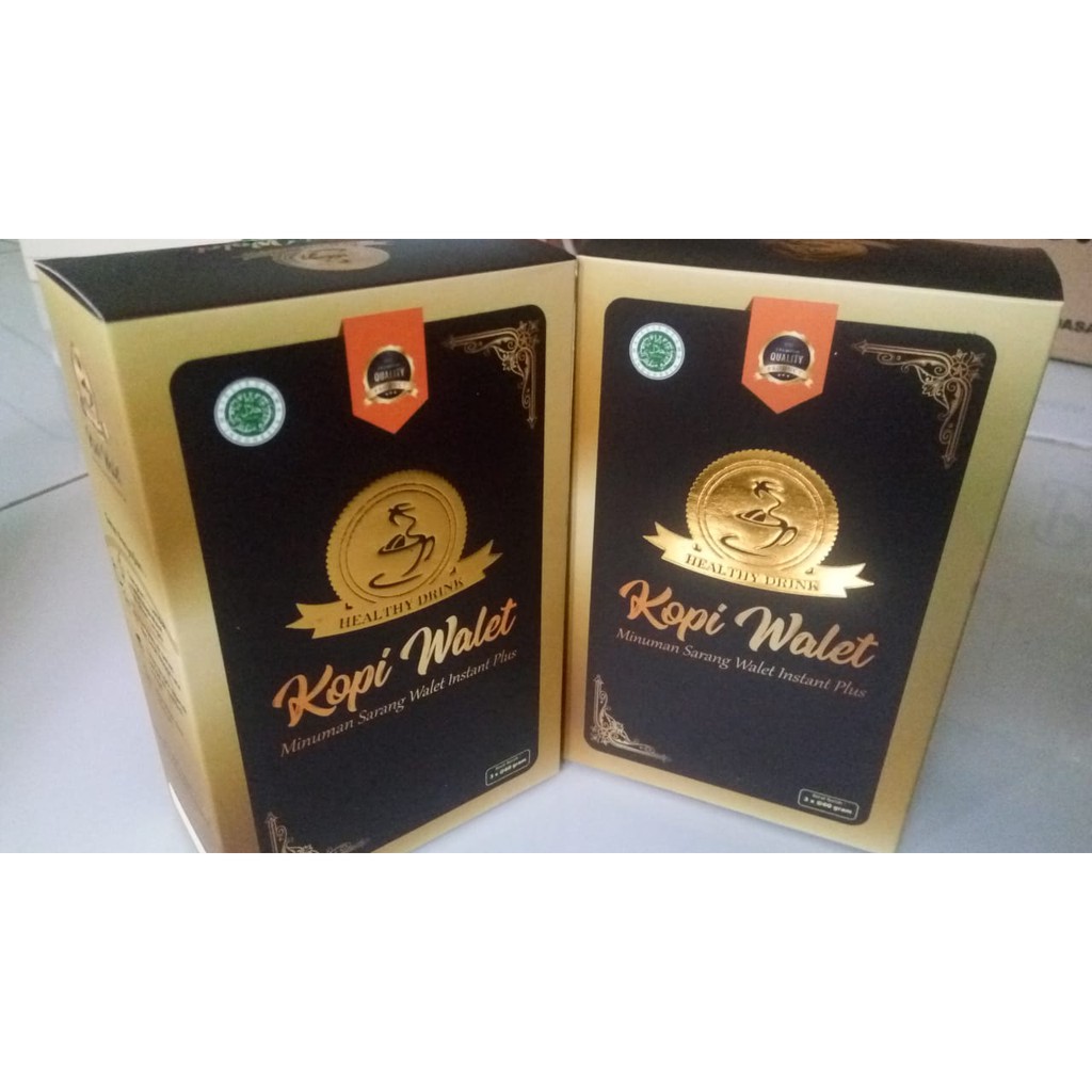 Jual KOPI WALET minuman sarang walet instant Halal MUI | Shopee Indonesia