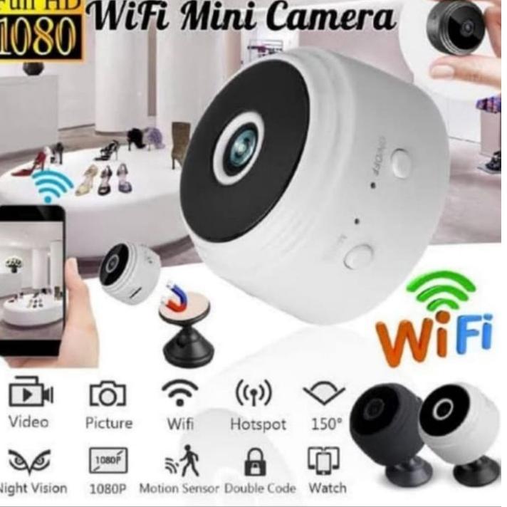 Jual IP Camera CCTV A9 mini spy Full HD 1080 WIFI MINI CAMERA | Shopee ...
