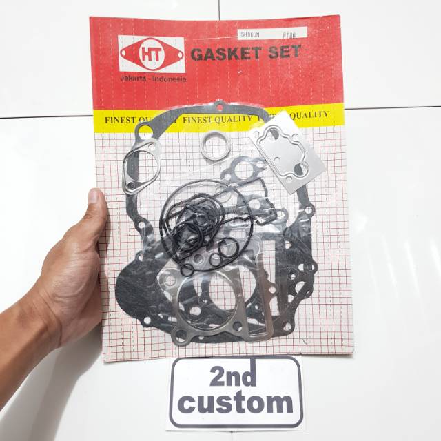 Jual Paking full set Suzuki Shogun 110 R Kebo old lama fullset komplit repair kit blok block ...