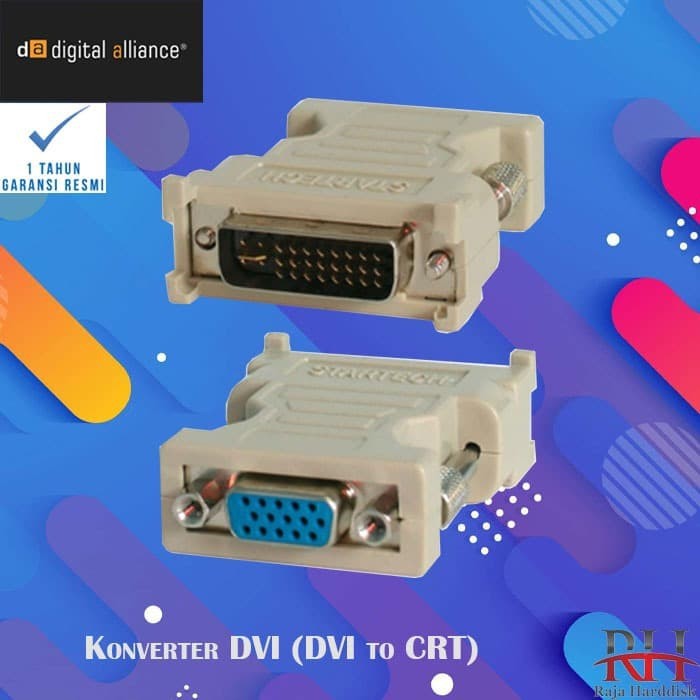 Jual Konverter DVI (DVI to CRT) | Shopee Indonesia