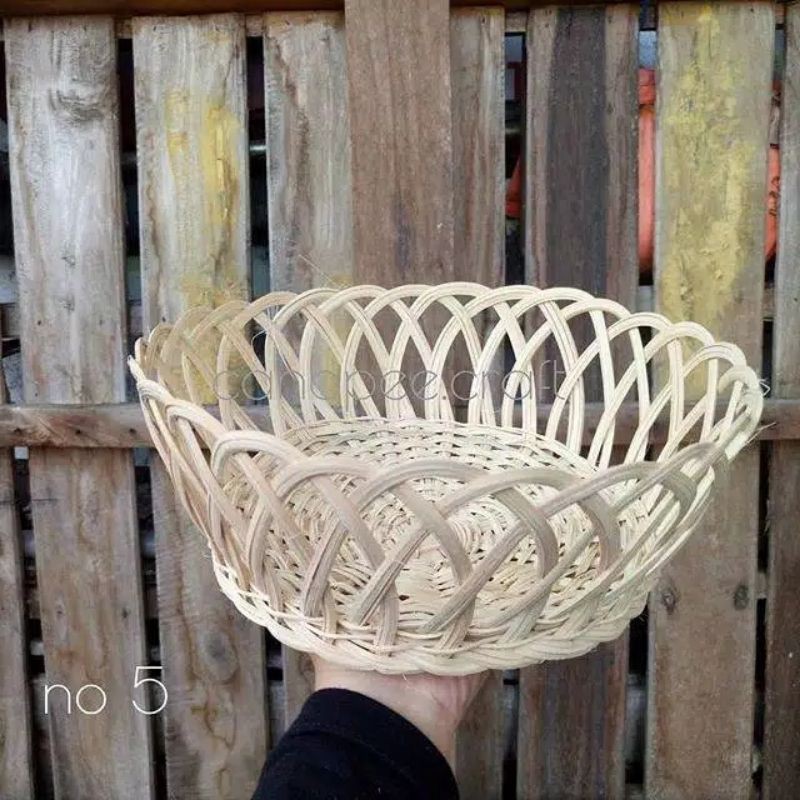 Jual Wadah Hampers Buah Parcel Anyaman Rotan Jumbo (isi 3pcs) | Shopee ...