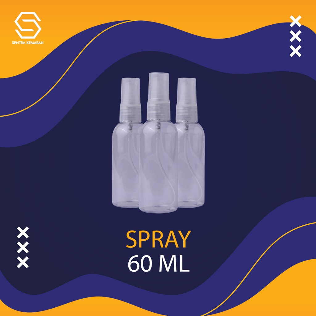 Jual Botol Plastik Spray 60ml | Shopee Indonesia