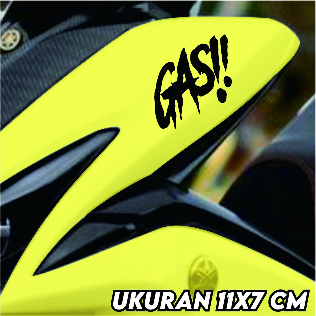 Jual Stiker GAS racing GAS!! | Shopee Indonesia
