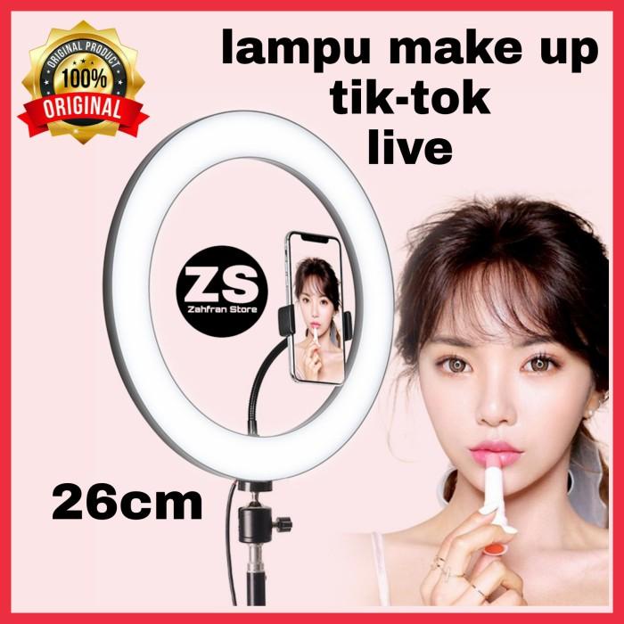 Jual Lampu Ring Light Led 26Cm Lampu Tik Tok Makeup Lampu Cincin Studio ...