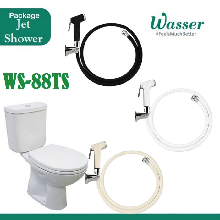 Jual Wasser Jet Shower Kloset Toilet Closet Cebok WC Semprotan Duduk Kamar ws88 | Shopee Indonesia