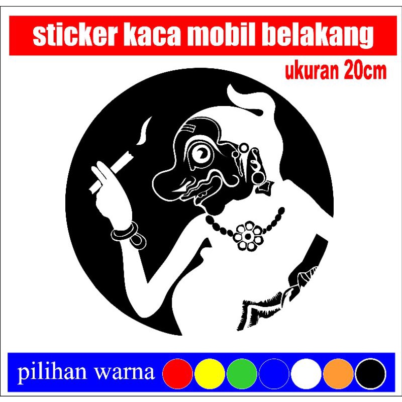 Jual Stiker Cutting Stiker Wayang Punokawan | Shopee Indonesia