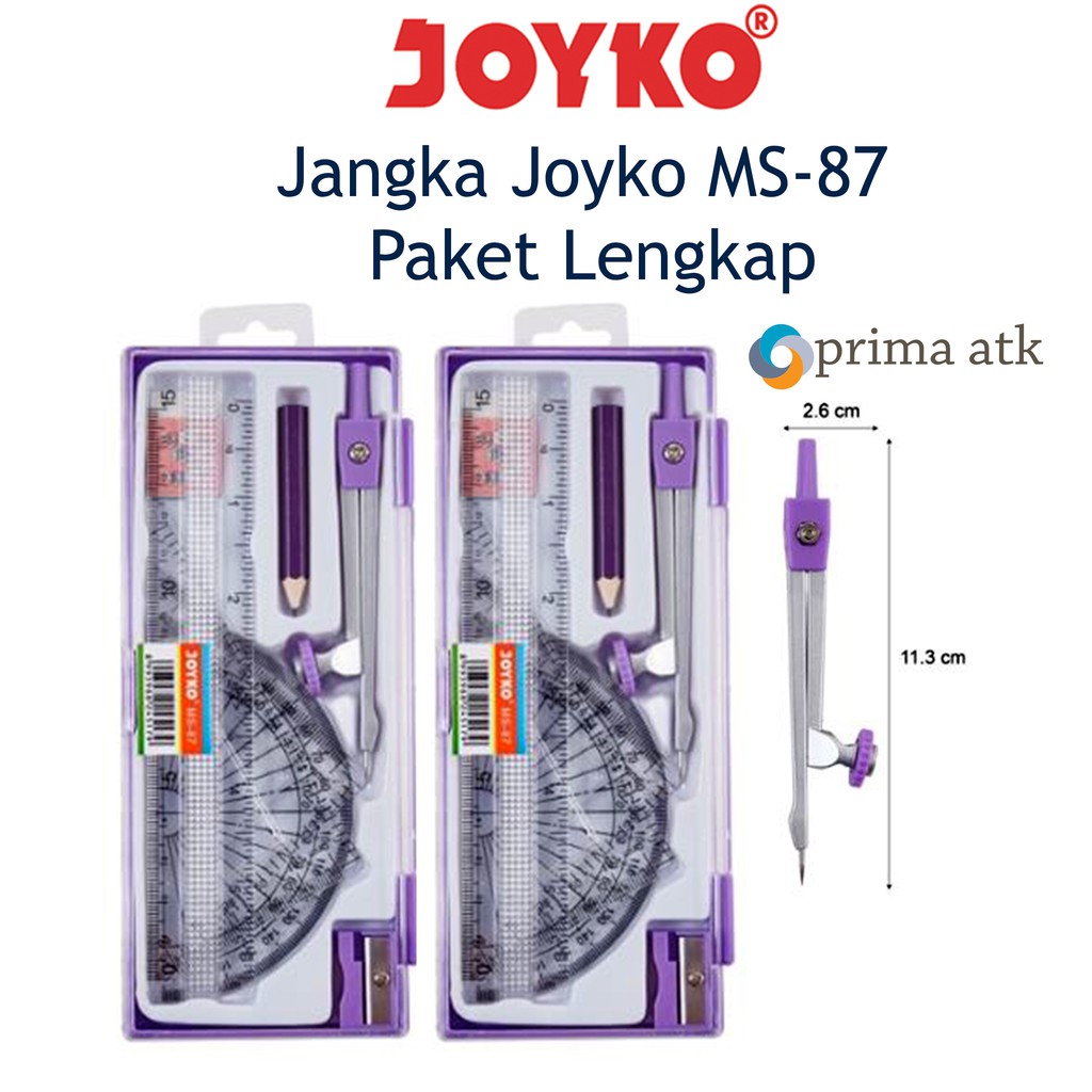 Jual JANGKA JOYKO MATH SET PAKET LENGKAP MS-87 | Shopee Indonesia