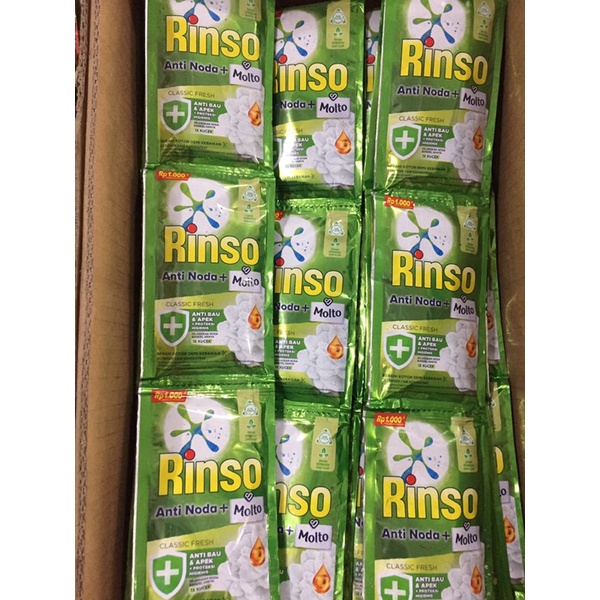 Jual Rinso cair sachet renceng @ 38 ml | Shopee Indonesia
