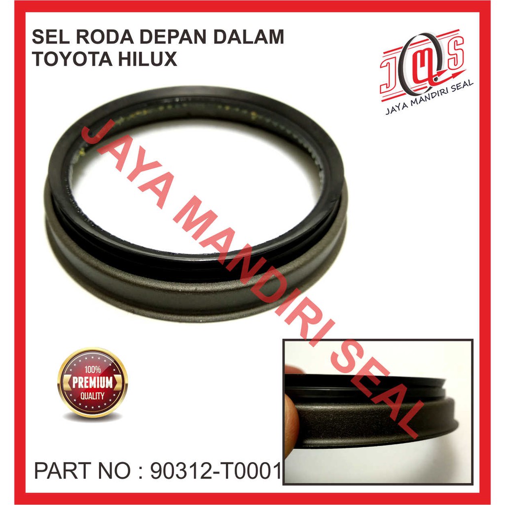 Jual OIL SEAL RODA DEPAN DALAM TOYOTA HILUX VIGO 90312-T0001 | Shopee ...