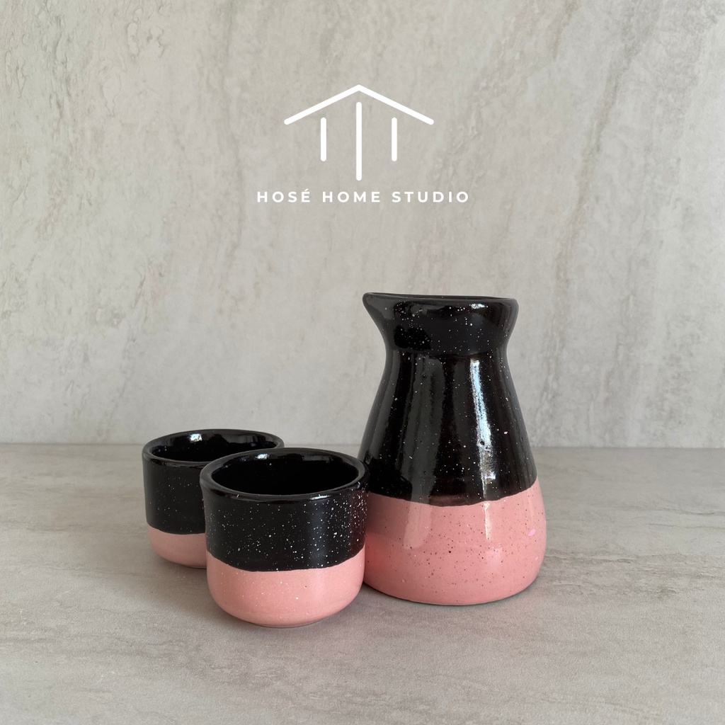 Jual HOSÉ SET TEKO SERVER (L) + 2 SLOKI !! KERAMIK GELAS | CANGKIR KOPI ...