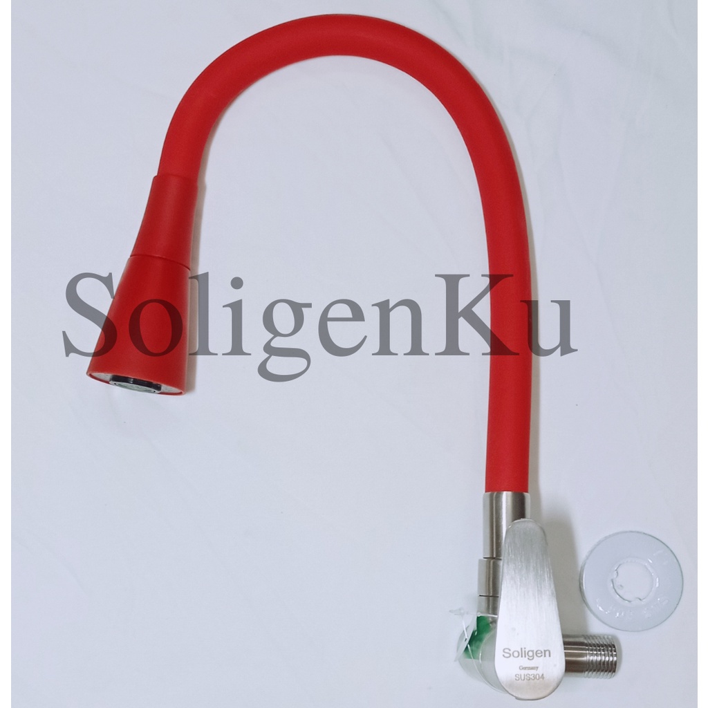Jual Kran Angsa Flexibel Soligen SSR 606 Stailnless SUS 304 Kran Cuci ...