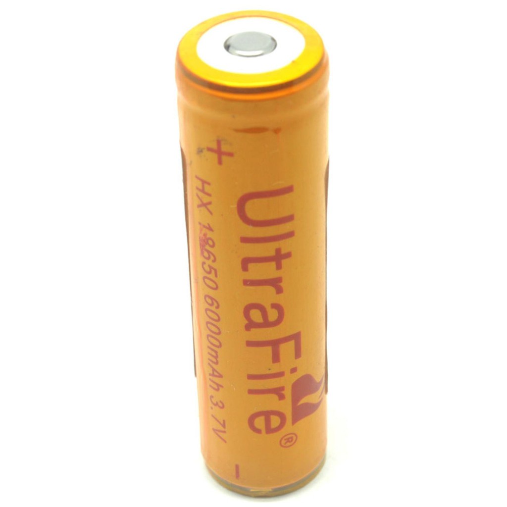 Jual UltraFire Baterai 18650 Battray 3.7V 6000mAh dengan Button Top BRC ...