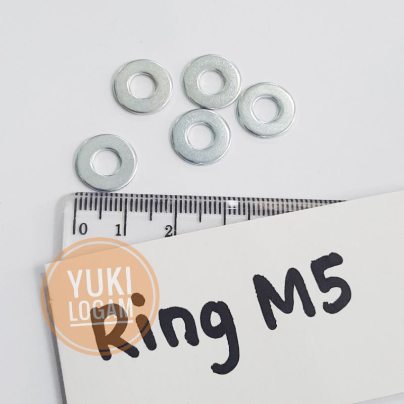 Jual 50 pcs Ring M5 cocok untuk baut M5 | Shopee Indonesia