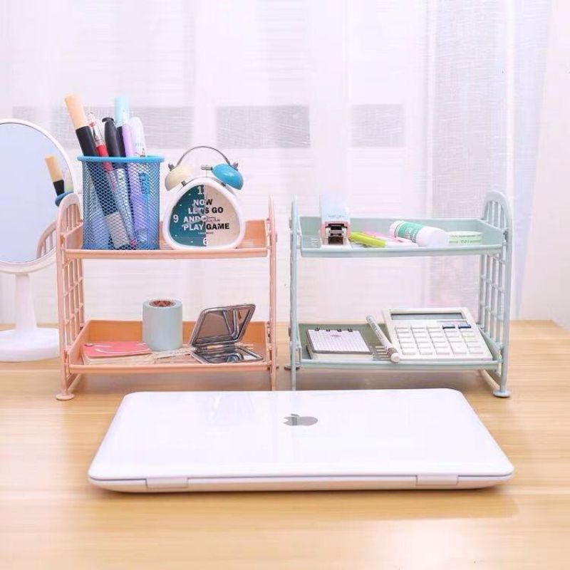 Jual RAK PLASTIK SUSUN KECIL RAK PLASTIK 2 TINGKAT RAK SUSUN DAPUR ...