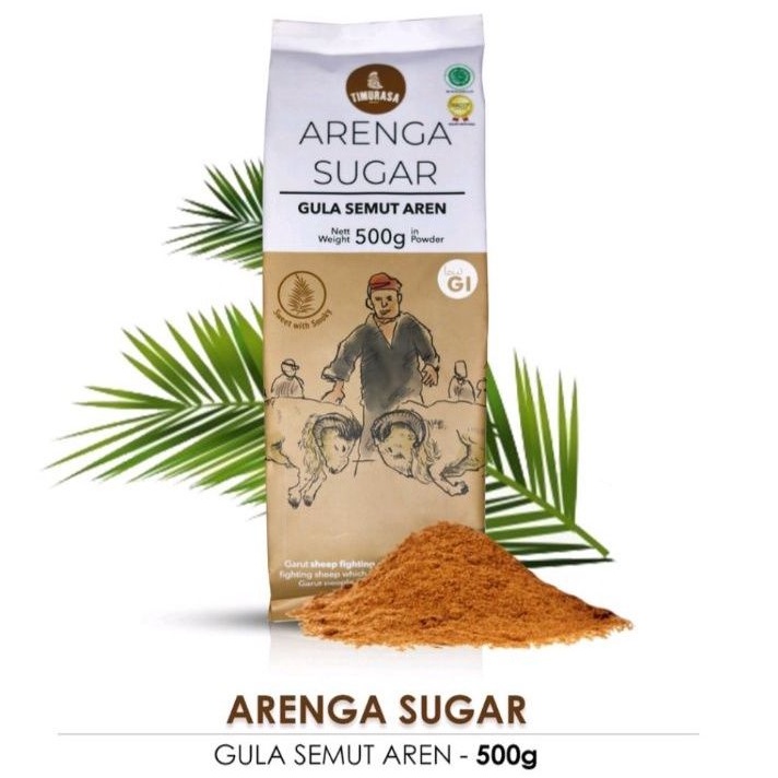 Jual GULA AREN BUBUK 500GR - TIMURASA ARENGA SUGAR - GULA DIABETES LOW ...