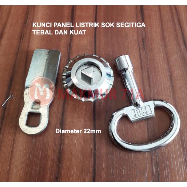 Jual Kunci Panel Sok Segitiga / Kunci Panel Listrik / Kunci Lemari besi ...