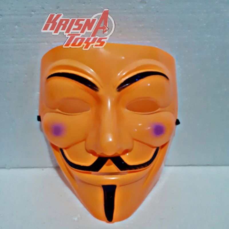 Jual Topeng Hacker/Topeng Anonymous_mainan anak topeng Heker_vendetta ...