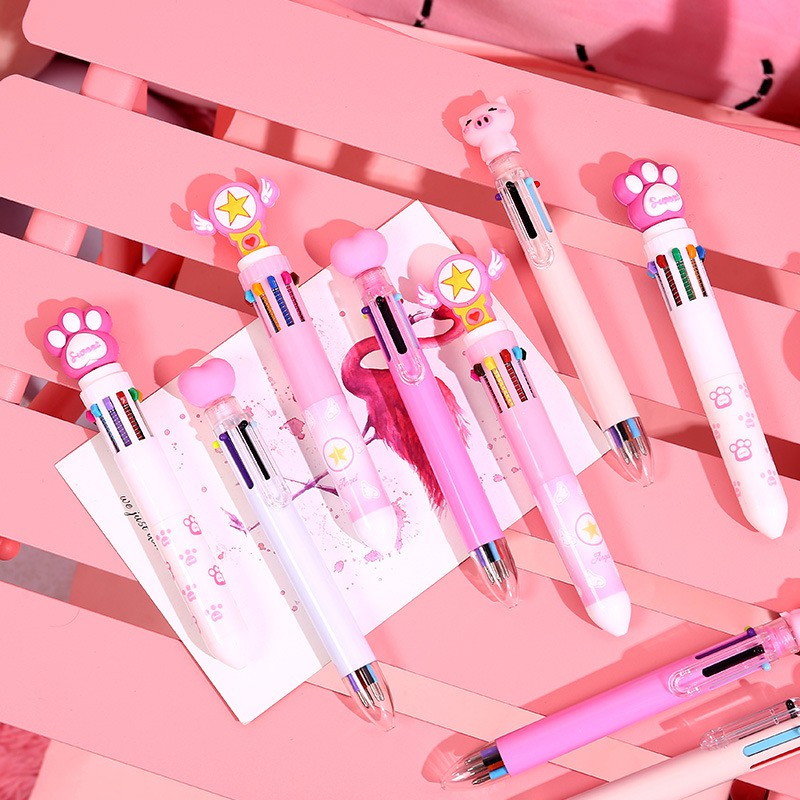 Jual Pulpen Warna Mekanik Pink Series | Shopee Indonesia