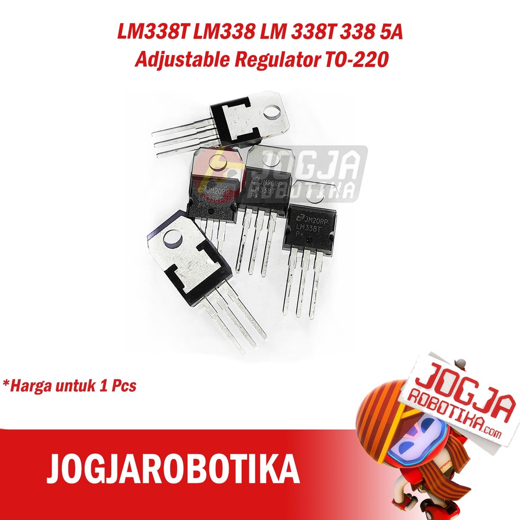 Jual LM338T LM338 LM 338T 338 5A Adjustable Regulator TO-220 | Shopee Indonesia