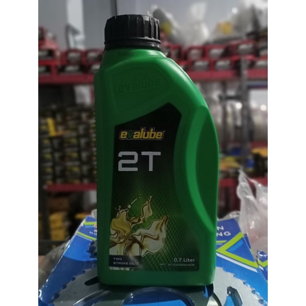 Jual Oli Evalube 2T Oli Samping 2Tax Stroke Oil Botol 700ml | Shopee ...