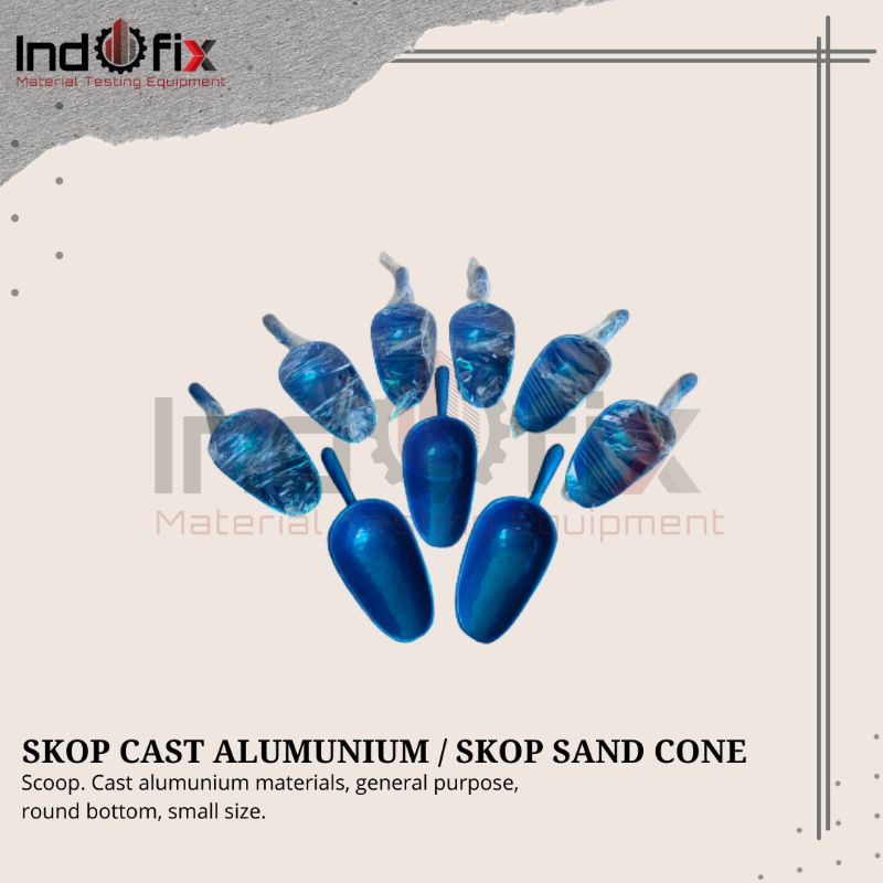 Jual SKOP SLUMP TEST SCOOP CAST ALUMUNIUM / SKOP SAND CONE TEST ...