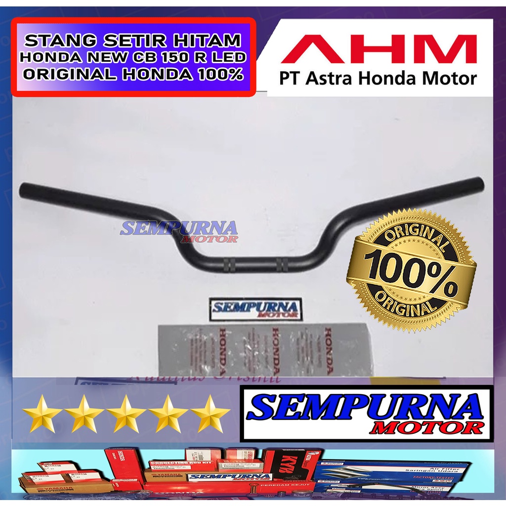 Jual 53100-K15-920ZA Stang Stir Setir New CB 150R Led 2016 2017 Hitam ...