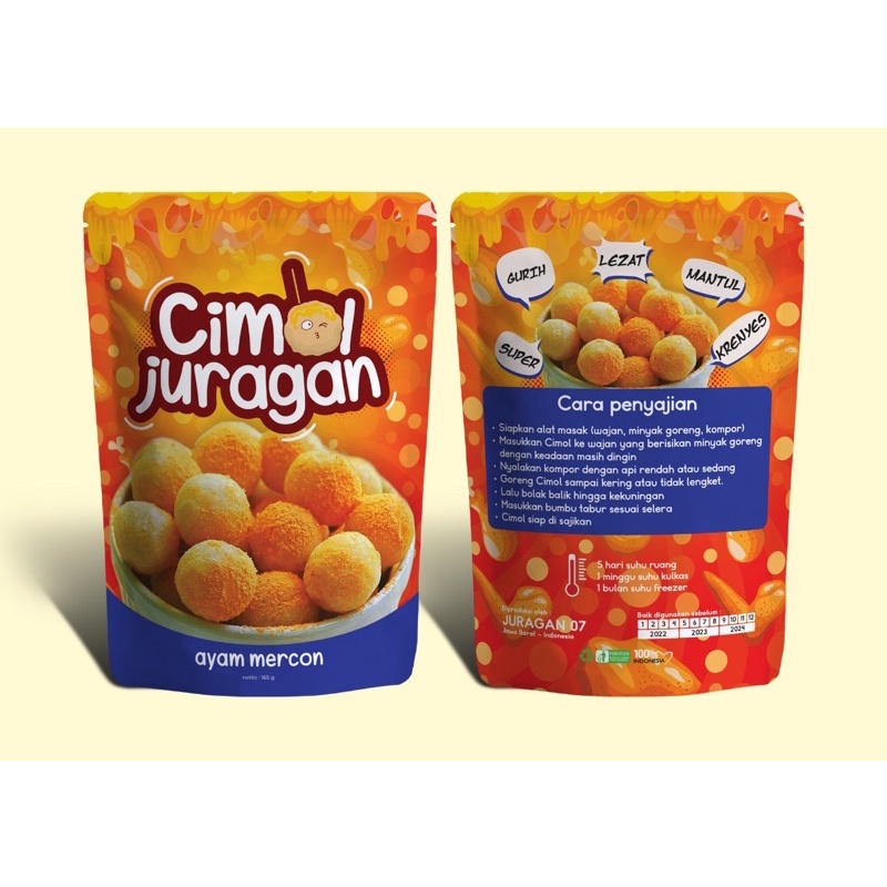 Jual JAJANAN 07. CIMOL AYAM MERCON | Shopee Indonesia