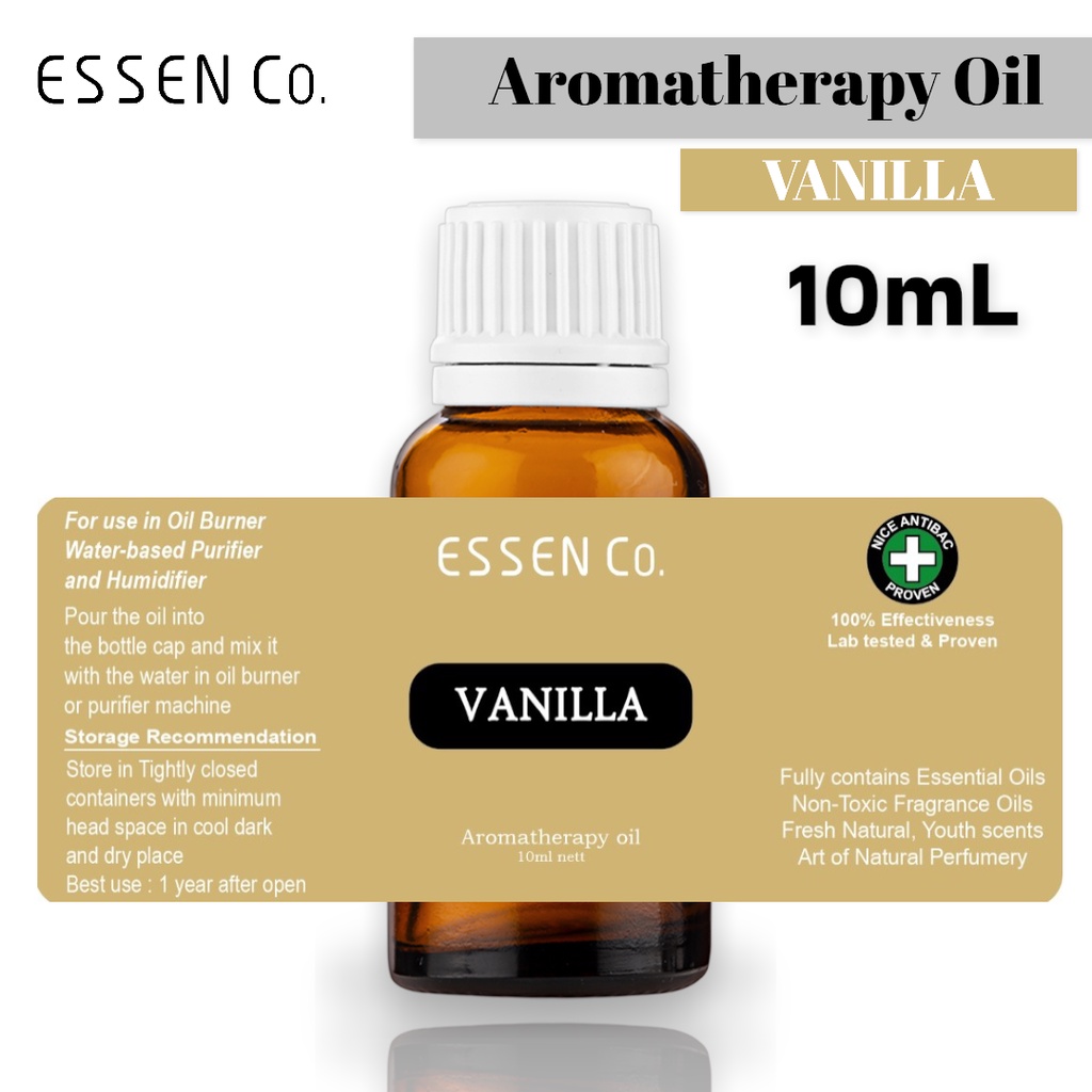 Jual Essen Co Vanilla Essentail Oil Aromatherapy Pengharum Pewangi ...