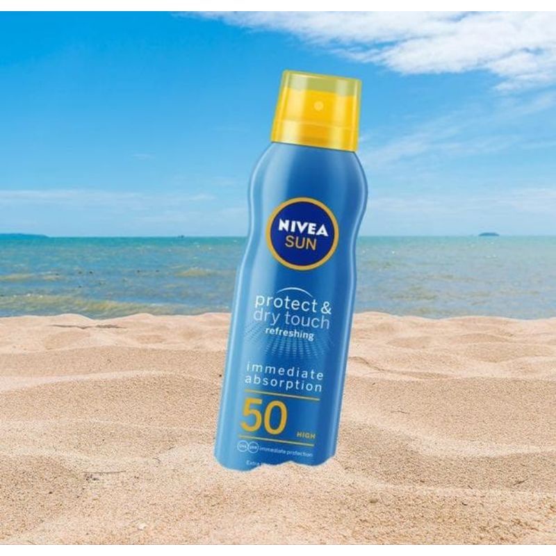 Jual Nivea Sun Protect & Moisture Face Sun Block SPF50 PA+++ 200Ml ...