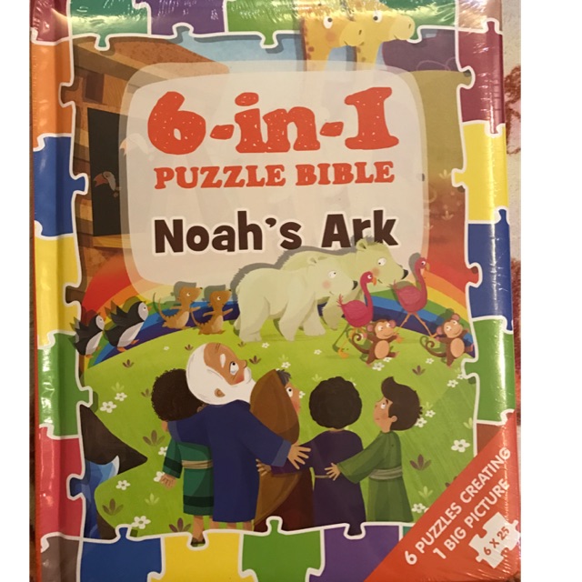 Jual 6 in 1 Puzzle Bible Noah's Ark (Puzzle Alkitab Nabi Nuh) | Shopee ...