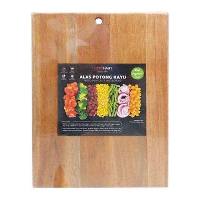 Jual COOKS HABIT - Papan Potong Basic - Talenan l Cutting Board Kayu ...