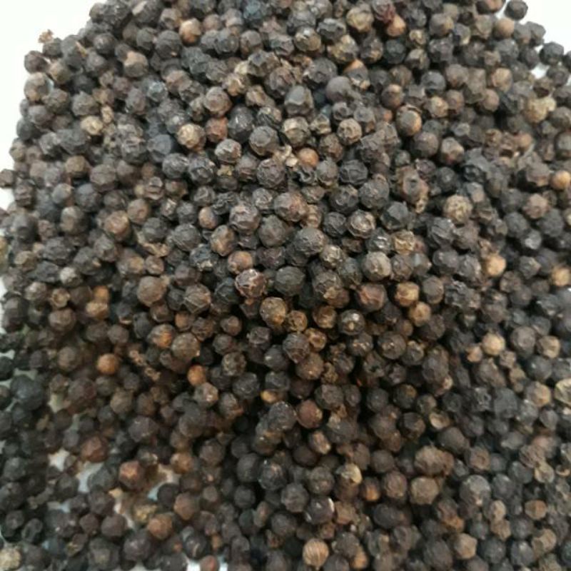 Jual Lada merica hitam bulat khas bangka 100 gram | Shopee Indonesia