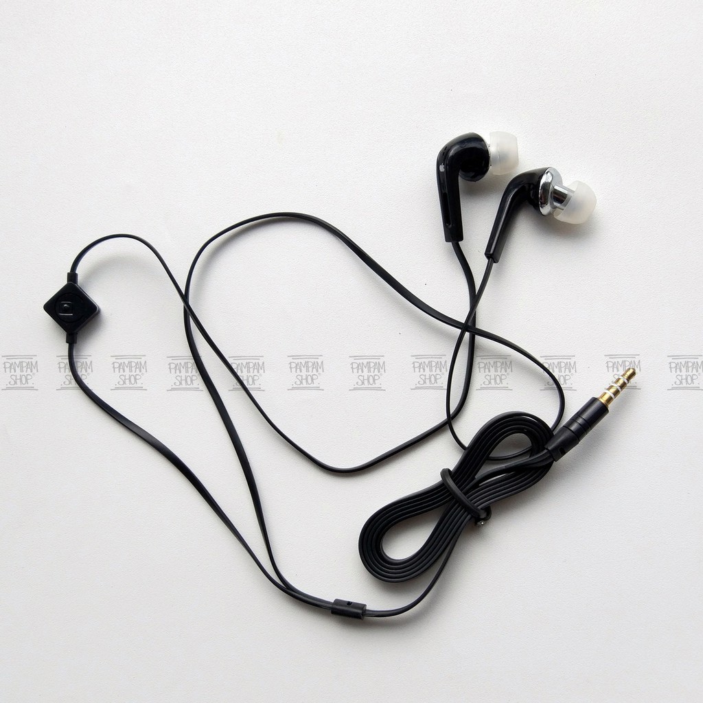 Jual Headset Earphone Handsfree IPHONE HITAM OC CINA | Shopee Indonesia