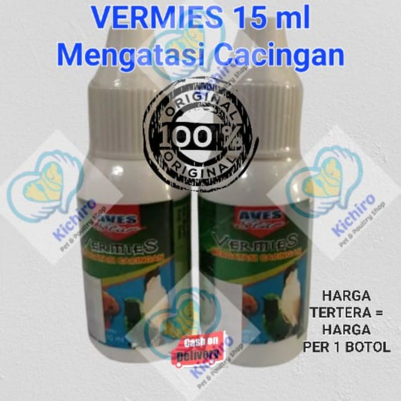 Jual Aves Star Vermies isi 15 ml Boster Indosco Avesstar Vermes ...