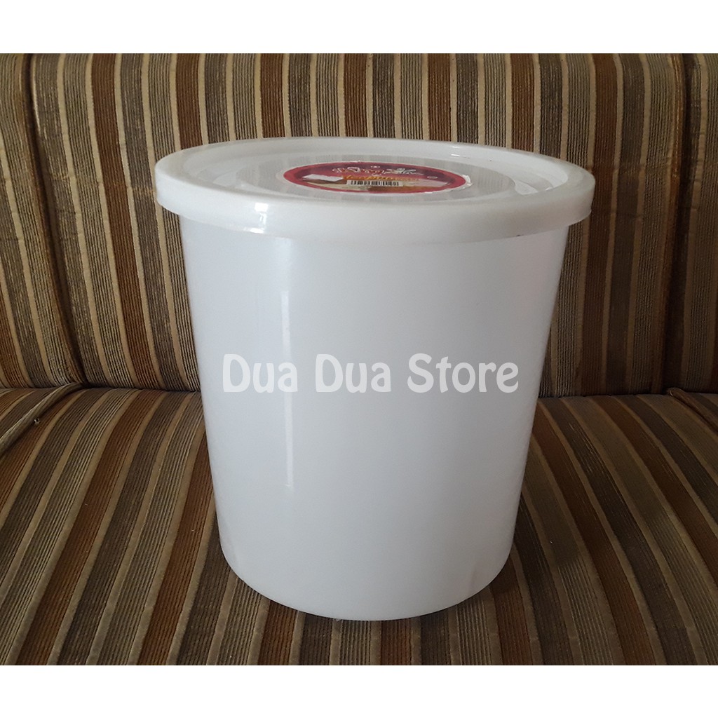 Jual Tempat kerupuk Timba Box / Ember Bulat Es krim bekas 8 liter ...
