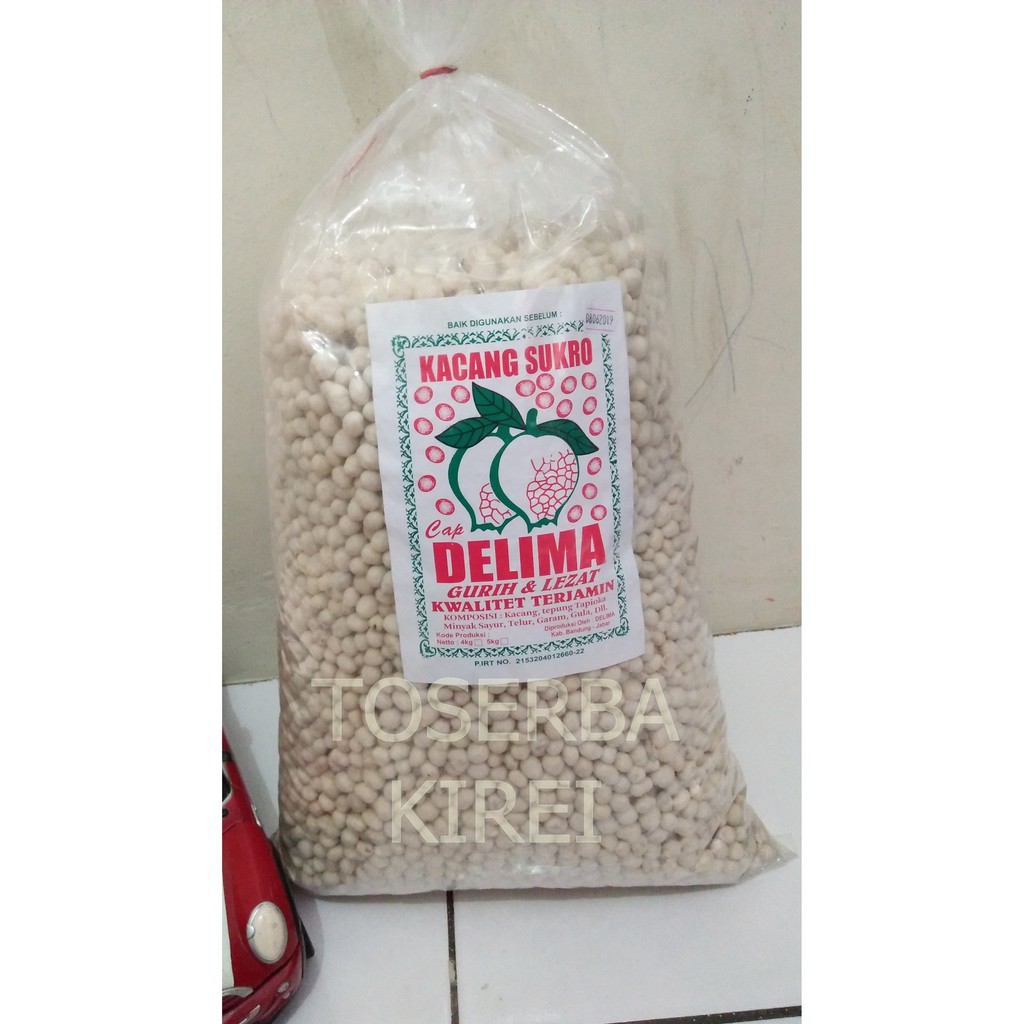 Jual Snack kiloan/ makanan ringan kacang sukro putih 1 bal | Shopee ...