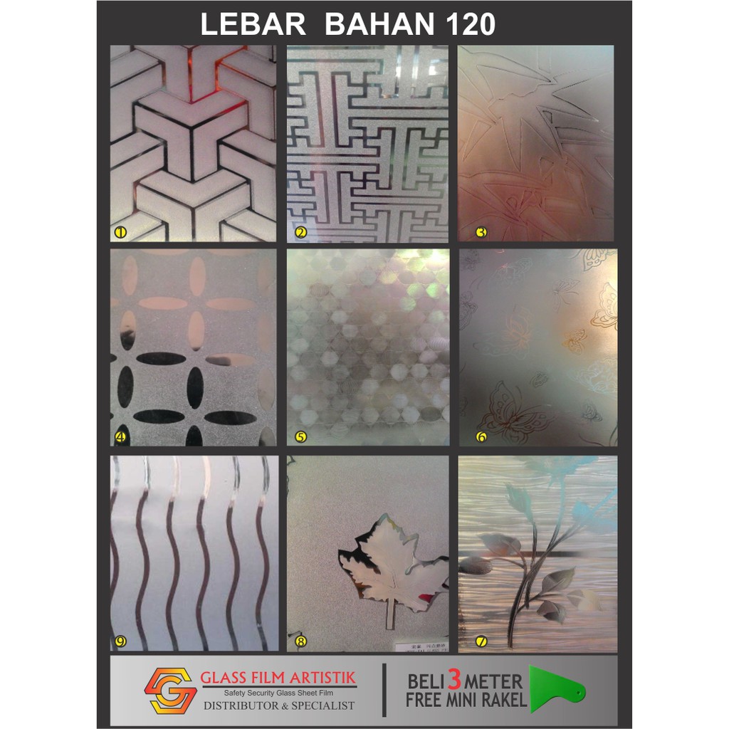 Jual sticker/stiker kaca film gs1 | Shopee Indonesia