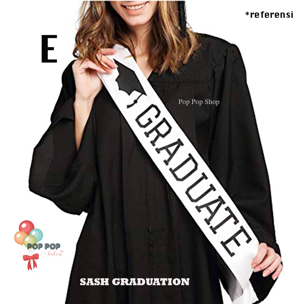Jual Sash Selempang Graduation / Graduated / Wisuda | Shopee Indonesia