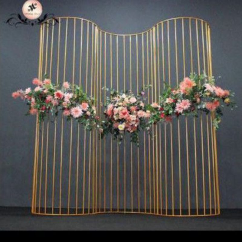 Jual backdrop besi bulat/pelaminan | Shopee Indonesia