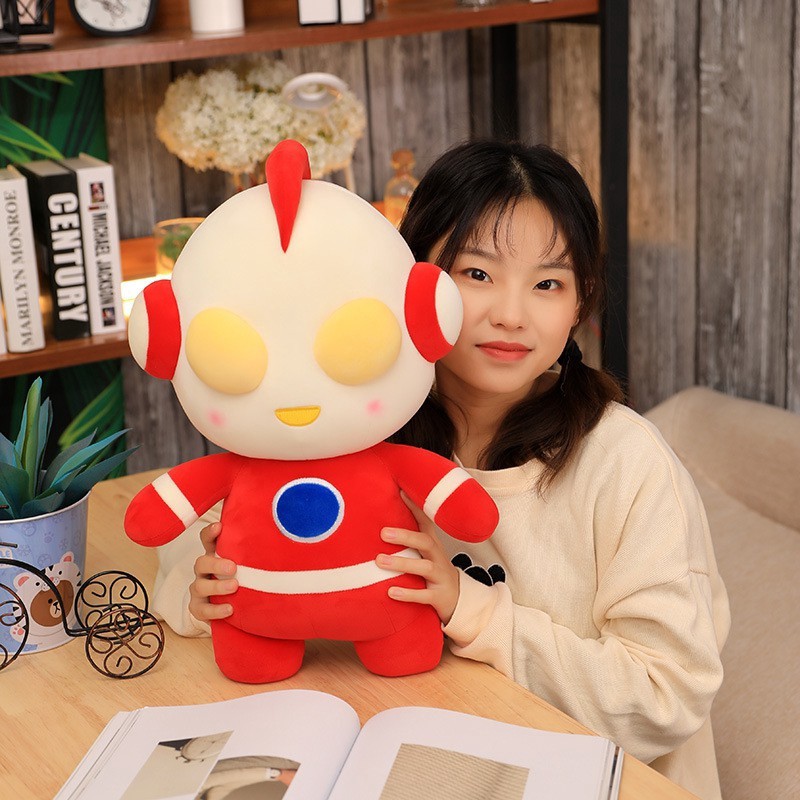 Jual Boneka Ultraman IMPORT elastis spt miniso superhero plush kartun ...