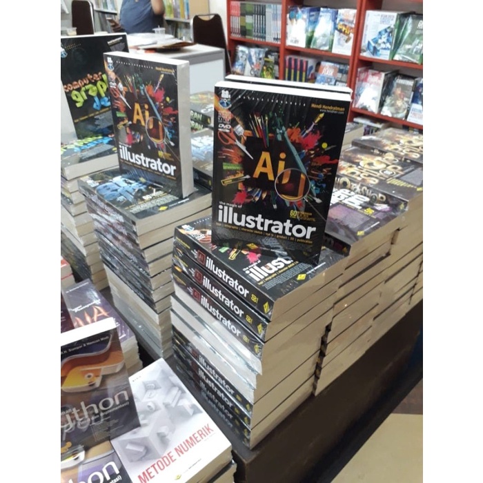 Jual internet-komputer- buku the magic of adobe illustrator - bahasa ...