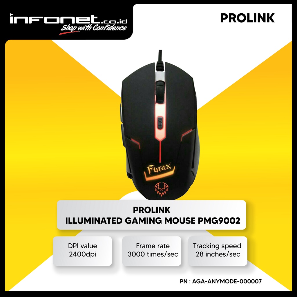 Jual Prolink Illuminated Gaming Mouse Pmg9002 | Shopee Indonesia