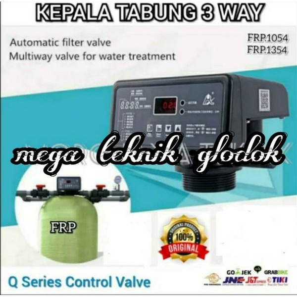 Jual Kepala Tabung Otomatis 3Way Automatic Head Tabung Filter FRP 1054 ...