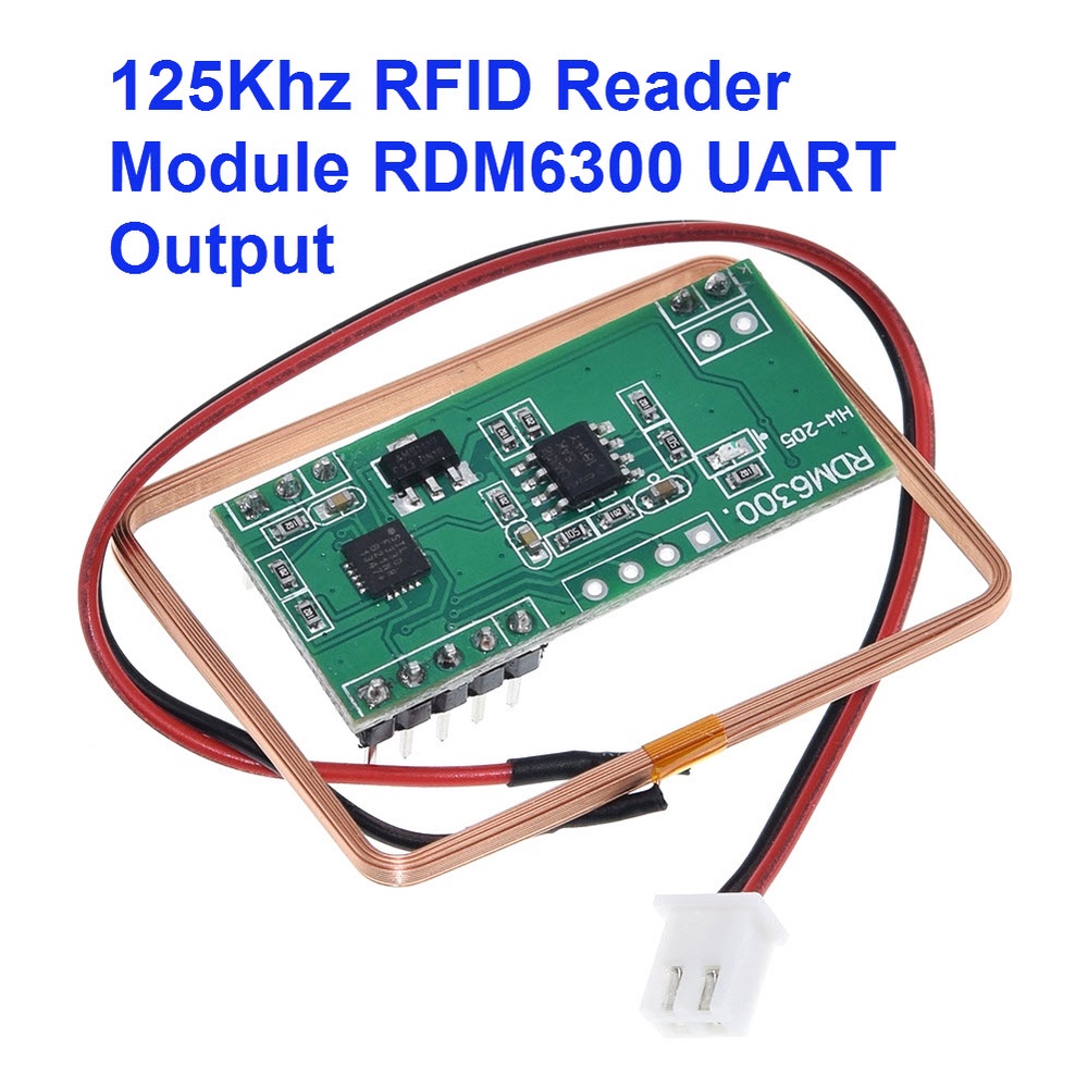 Jual RDM6300 125KHz RFID Reader Module EM4100 RFID Card Key ID RDM 6300 | Shopee Indonesia