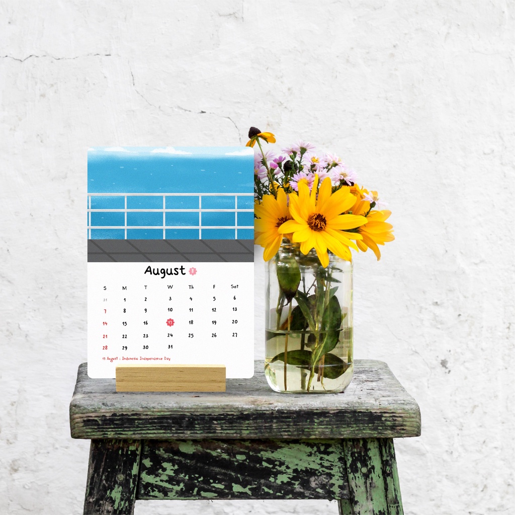 Jual Kalender Meja 2022 Aesthetic Lucu | Shopee Indonesia